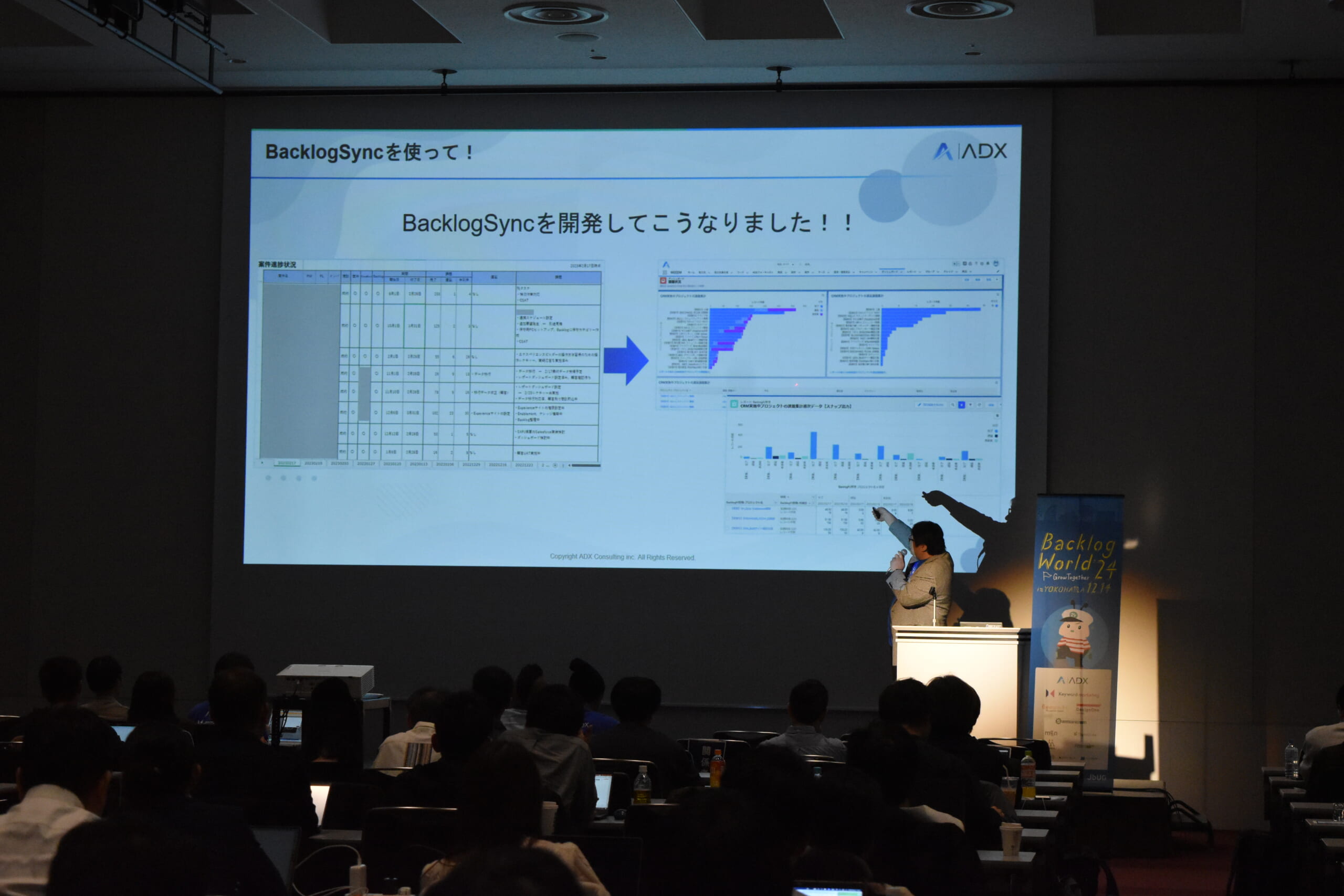 Backlog World 2024 現地レポート - ADXC CRM Official Page